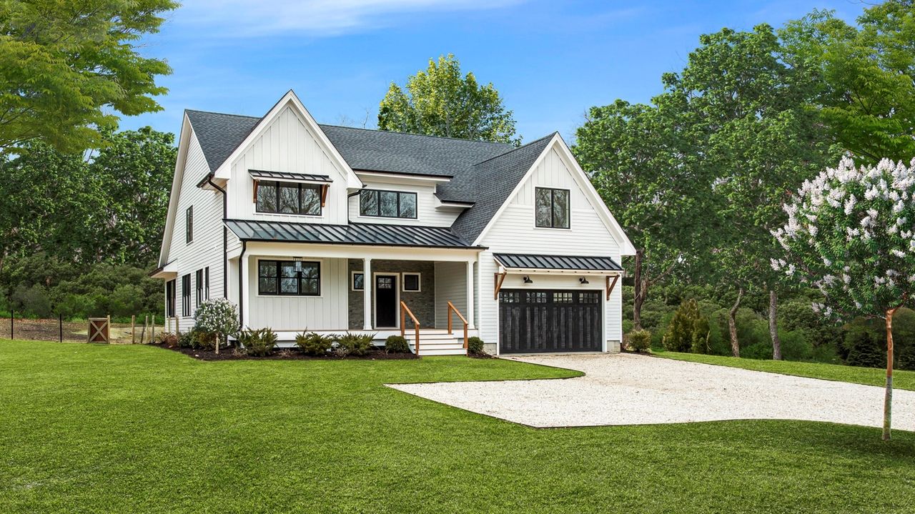 Custom-built farmhouse in Shelter Island for sale for $2.55 million ...