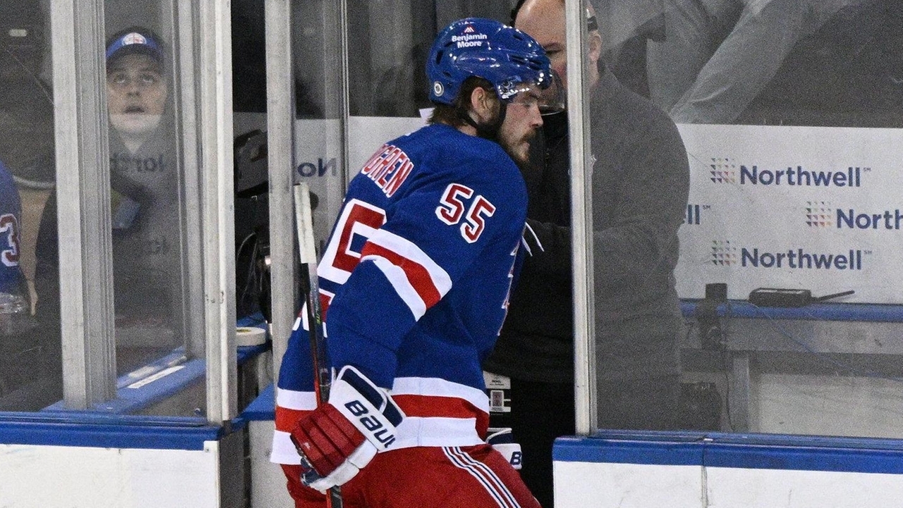 Ryan Lindgren misses fourth straight game with injury - Newsday