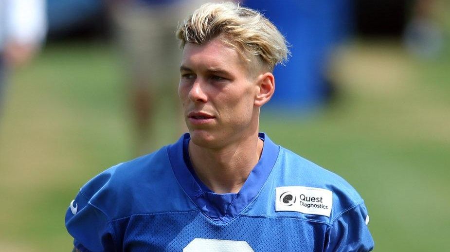 Brad Wing gets a boost from Eli Manning pep talk - Newsday