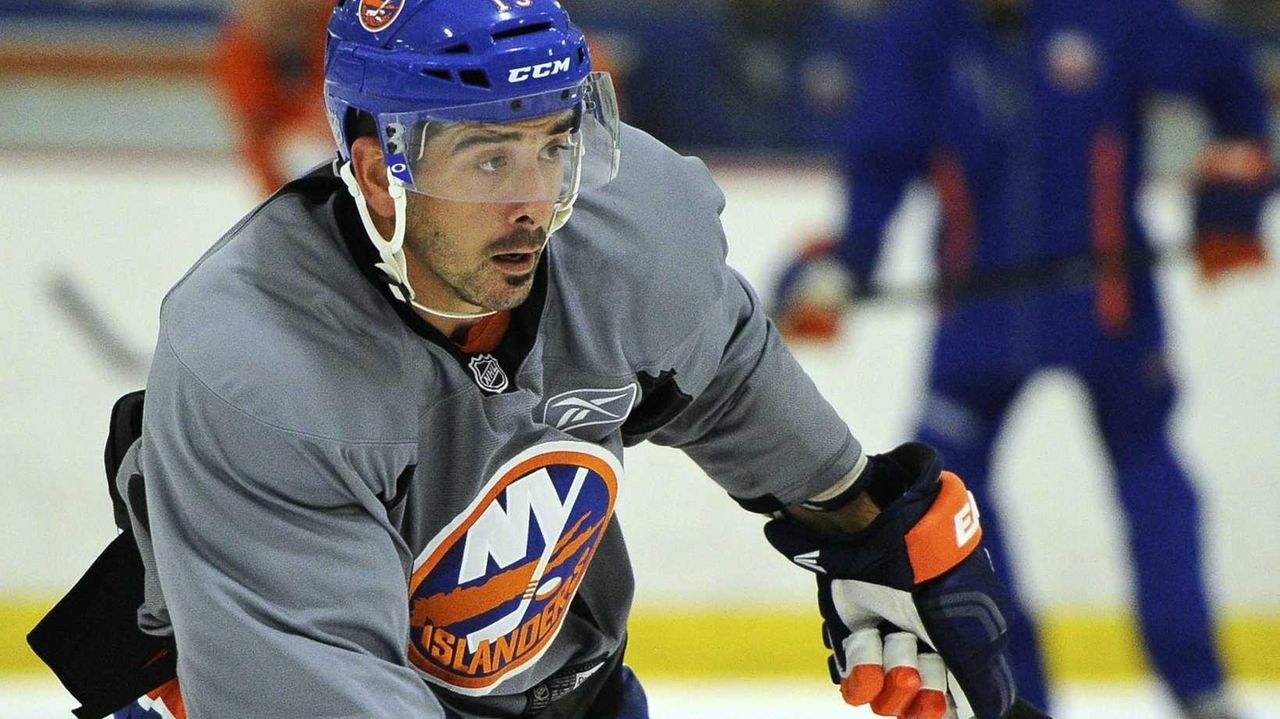 Cal Clutterbuck making quick progress from skate cut - Newsday