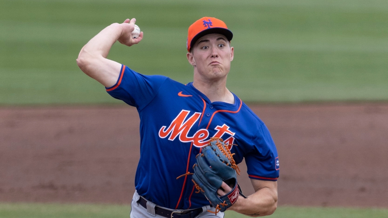 Mets reliever Blade Tidwell has awkward play with Pete Alonso at first ...