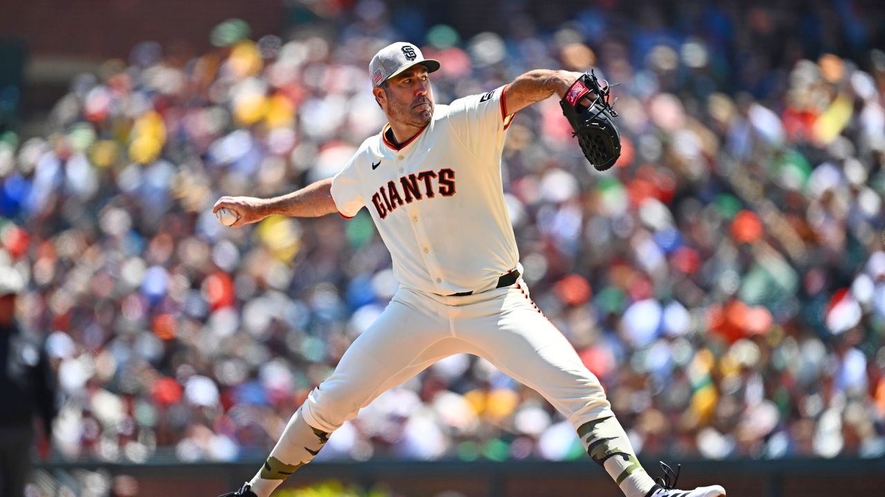 The Giants place winless Justin Verlander on the IL with a pec strain ...