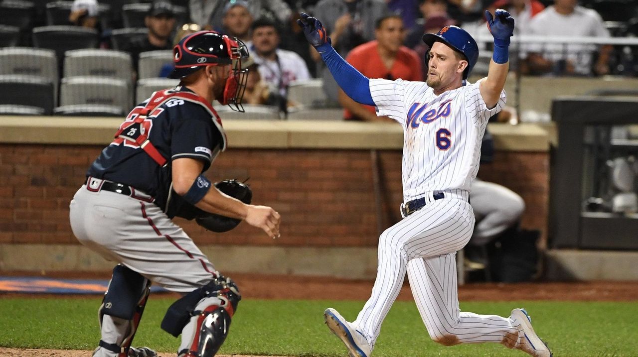 Mets rally in eighth to defeat Braves - Newsday