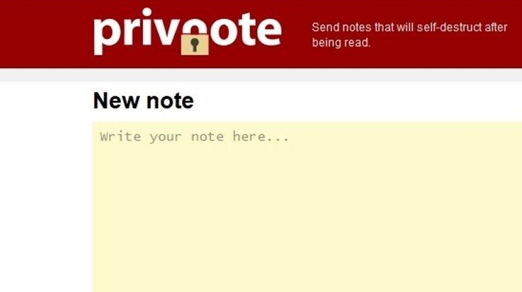 Privnote lets you send a self-destructing electronic message - Newsday