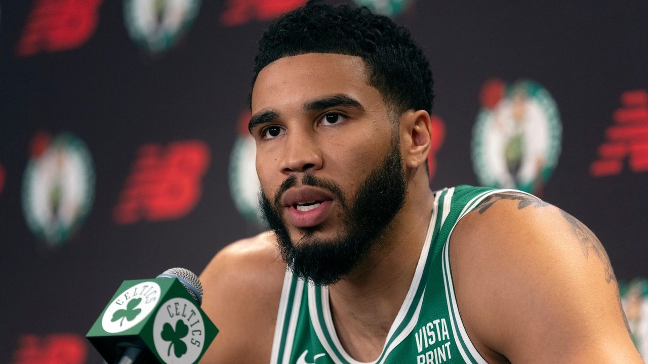 Celtics All-Star Jayson Tatum ready to confront championship ...