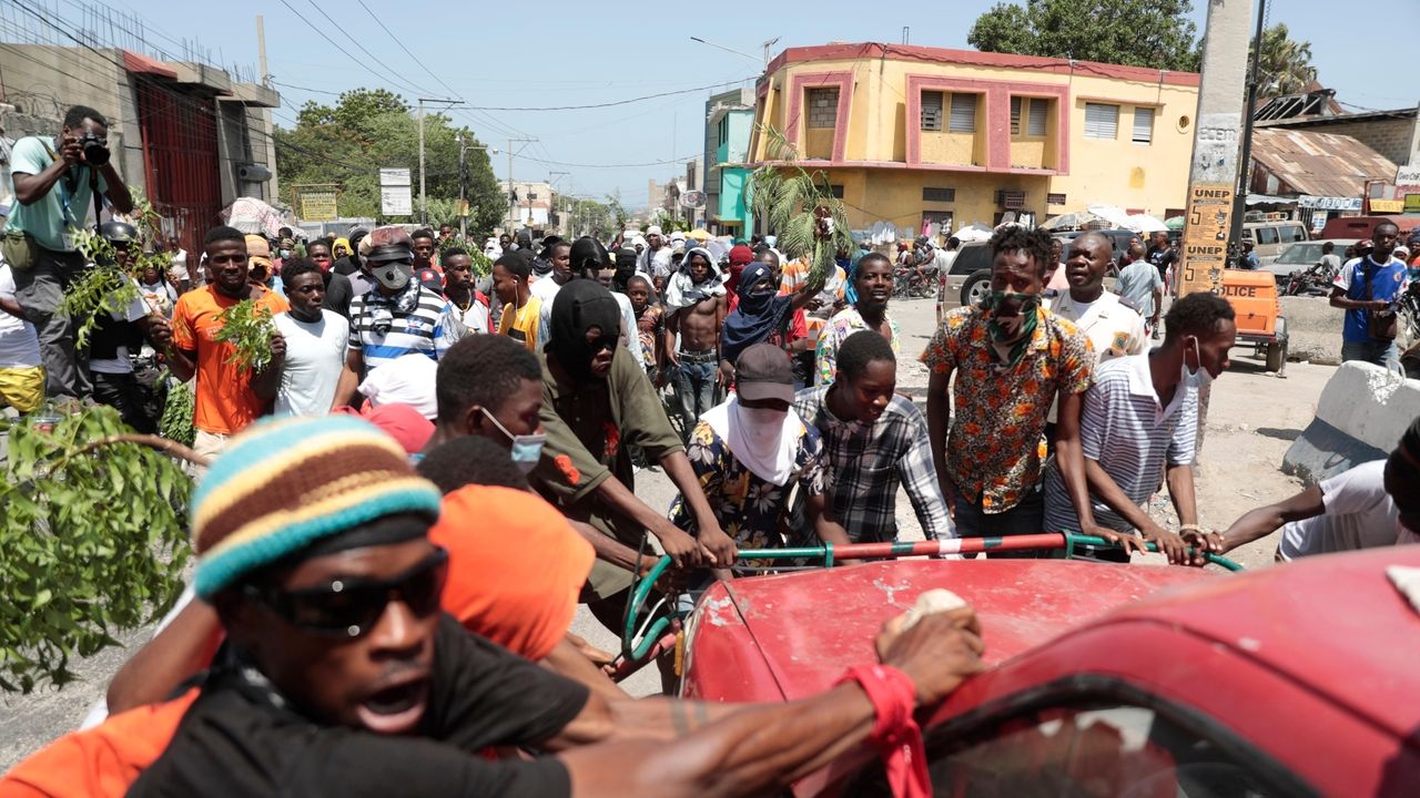 Thousands in Haiti march to demand safety from violent gangs as ...