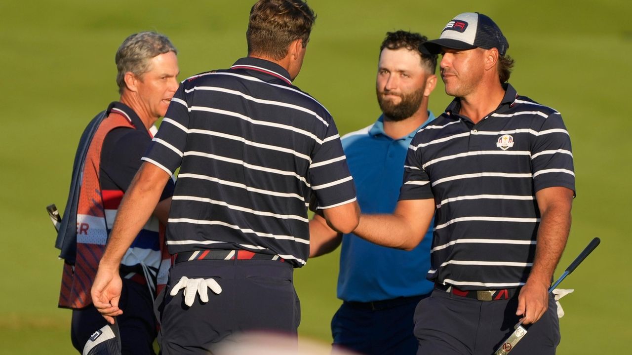 Koepka takes a shot at Rahm's behavior after tough Ryder Cup day - Newsday