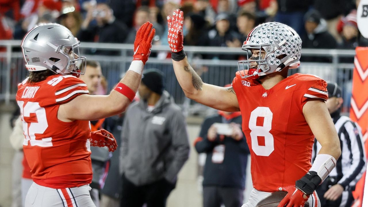 Henderson, McCord combine for 4 TDs as No. 3 Ohio State beats Minnesota ...