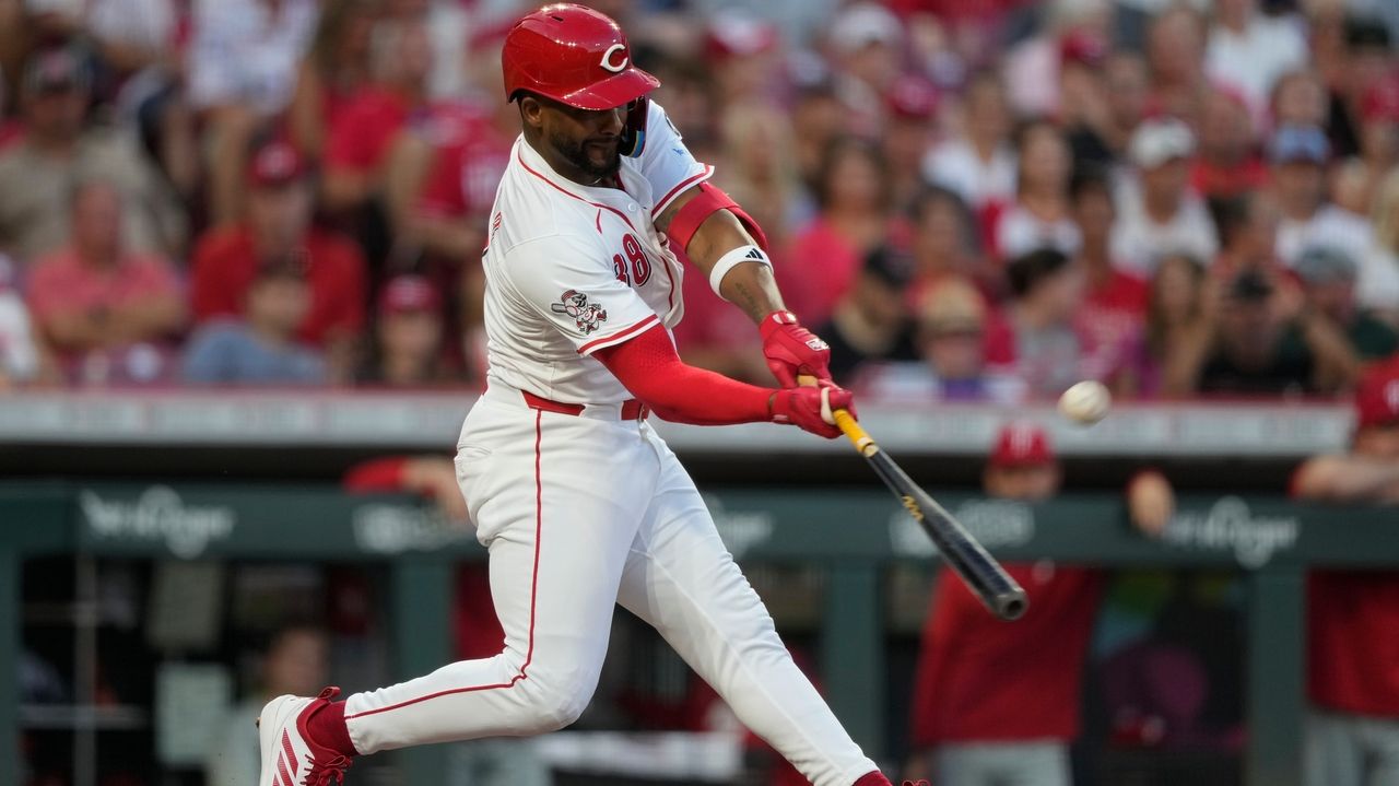 Andujar hits a grand slam to help Greene and the Reds beat the Phillies ...