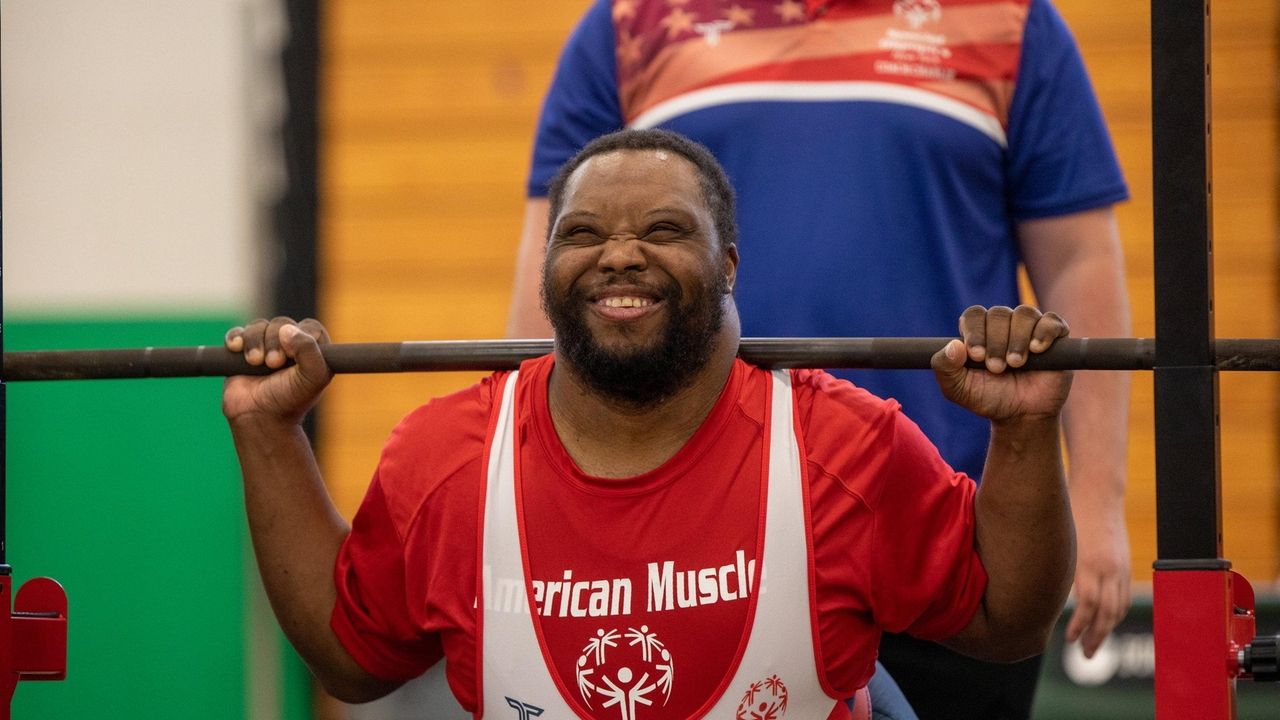 Special Olympian Daniel Fletcher trading weights for swim trunks to ...