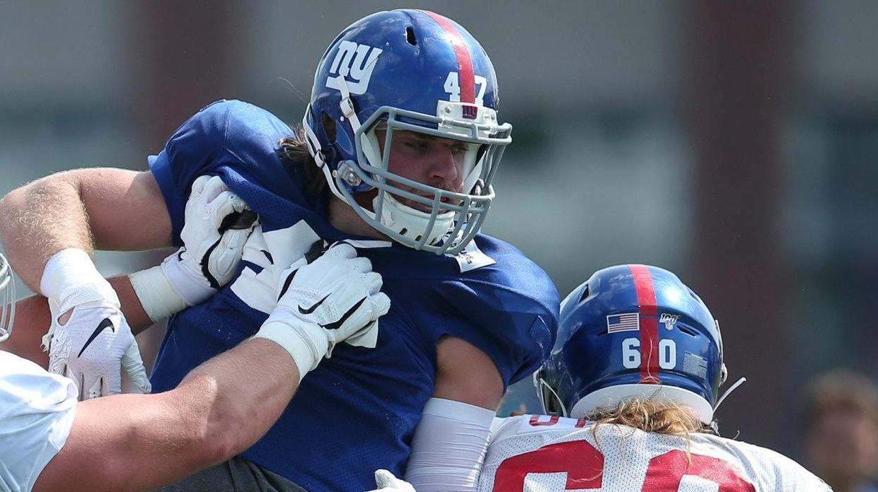 LI's Jake Carlock, James O'Hagan begin uphill battle to make Giants as ...