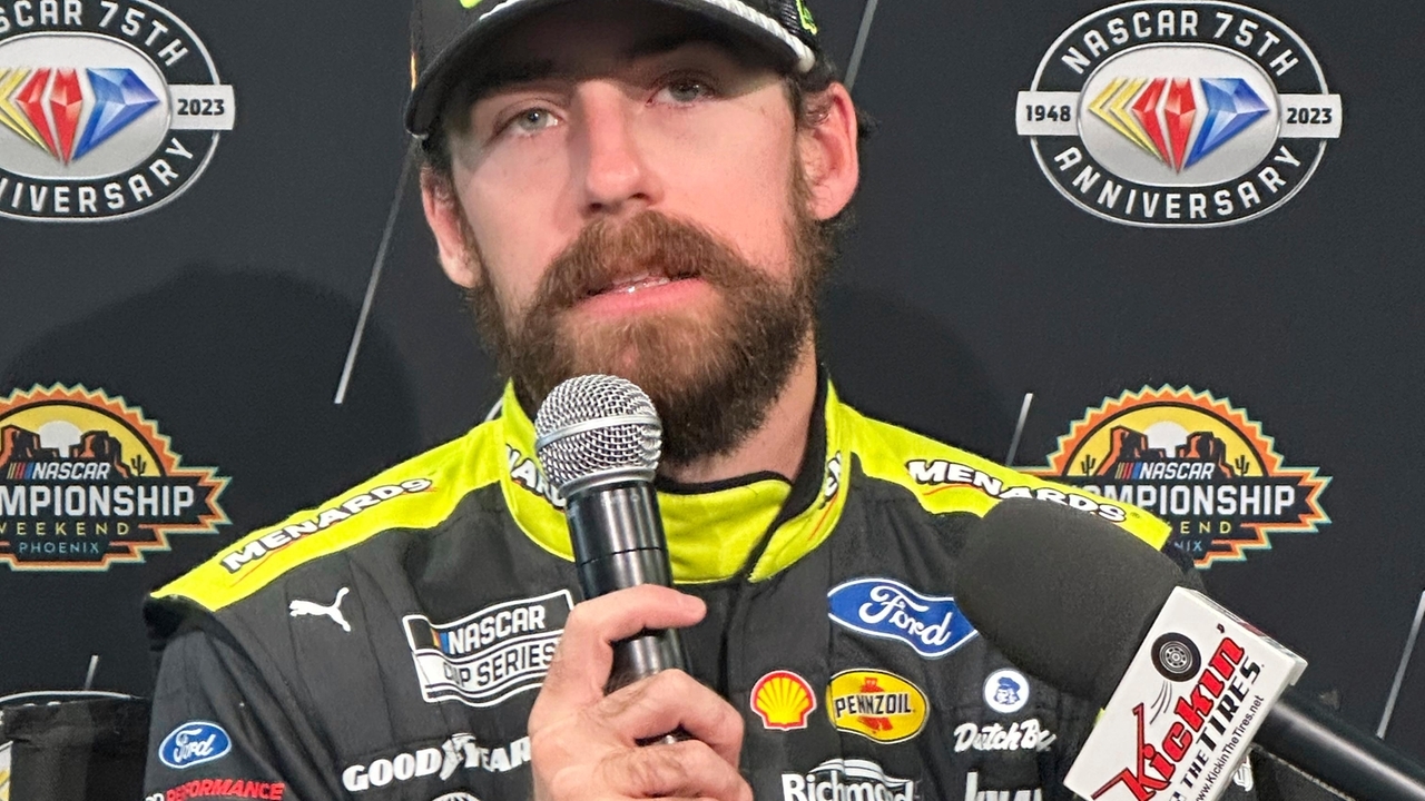 Ryan Blaney fastest of NASCAR title contenders in lone practice ahead ...