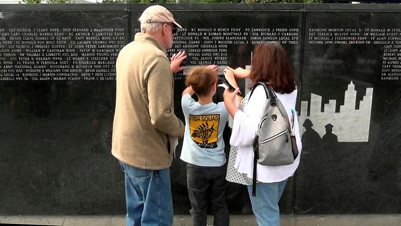 Wall in Nesconset adds nearly 400 names of people who've died of 9/11-related diseases over a ...