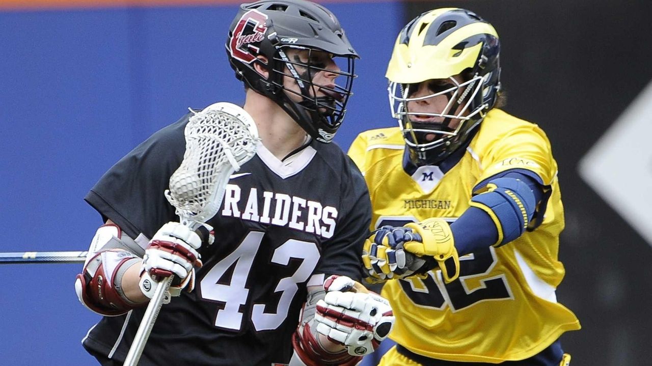 Wantagh's Ryan Walsh has 3 goals for Colgate in win over Michigan - Newsday