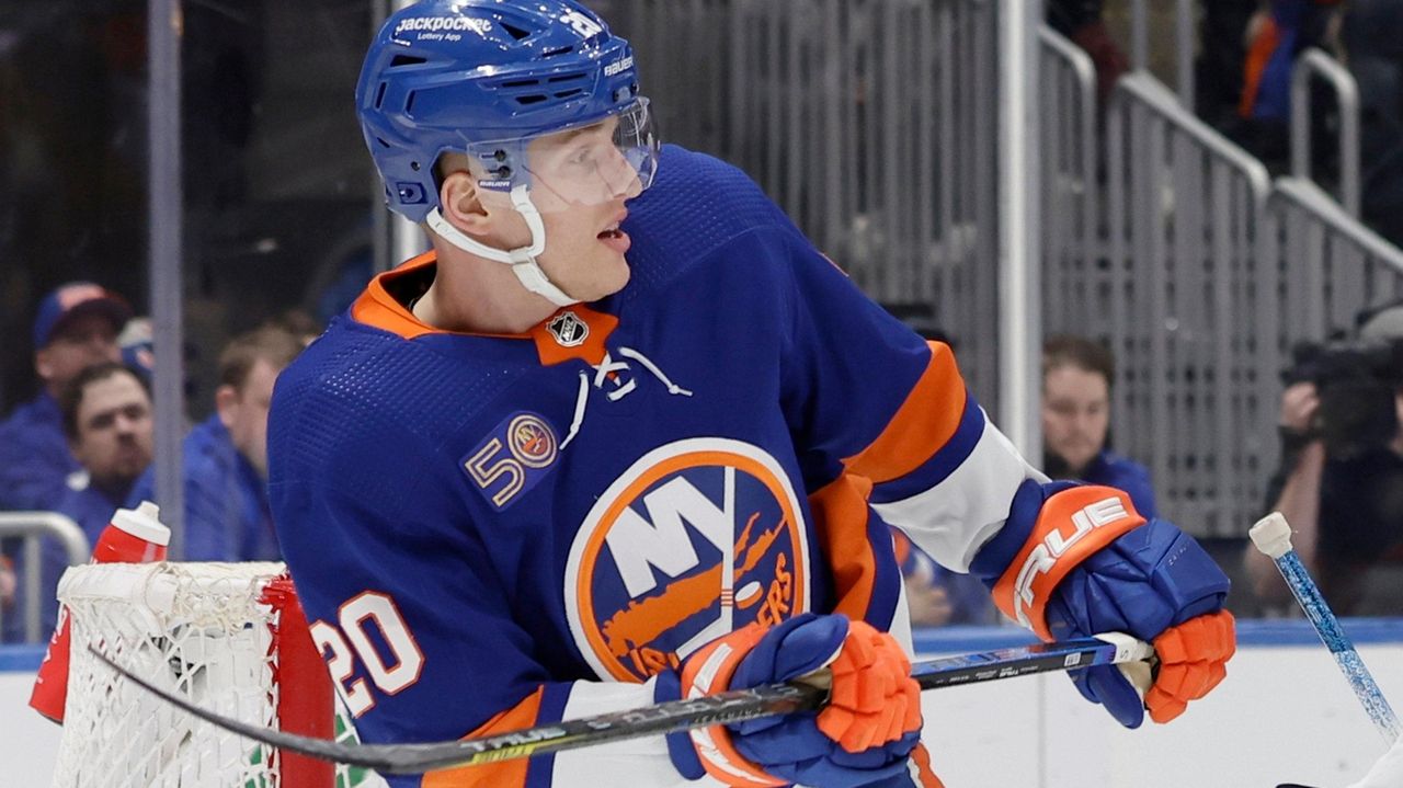 The rise of Hudson Fasching for the Islanders - Newsday