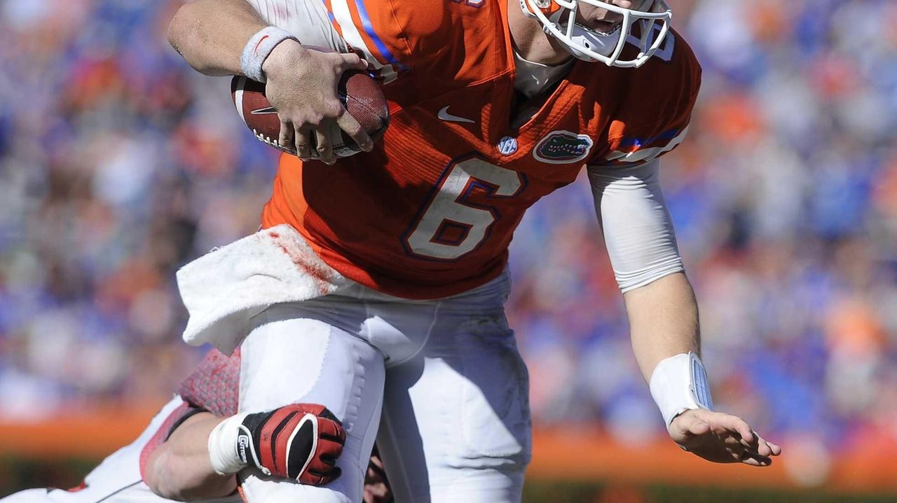 Blocked punt with 2 seconds left wins it for No. 6 Gators - Newsday