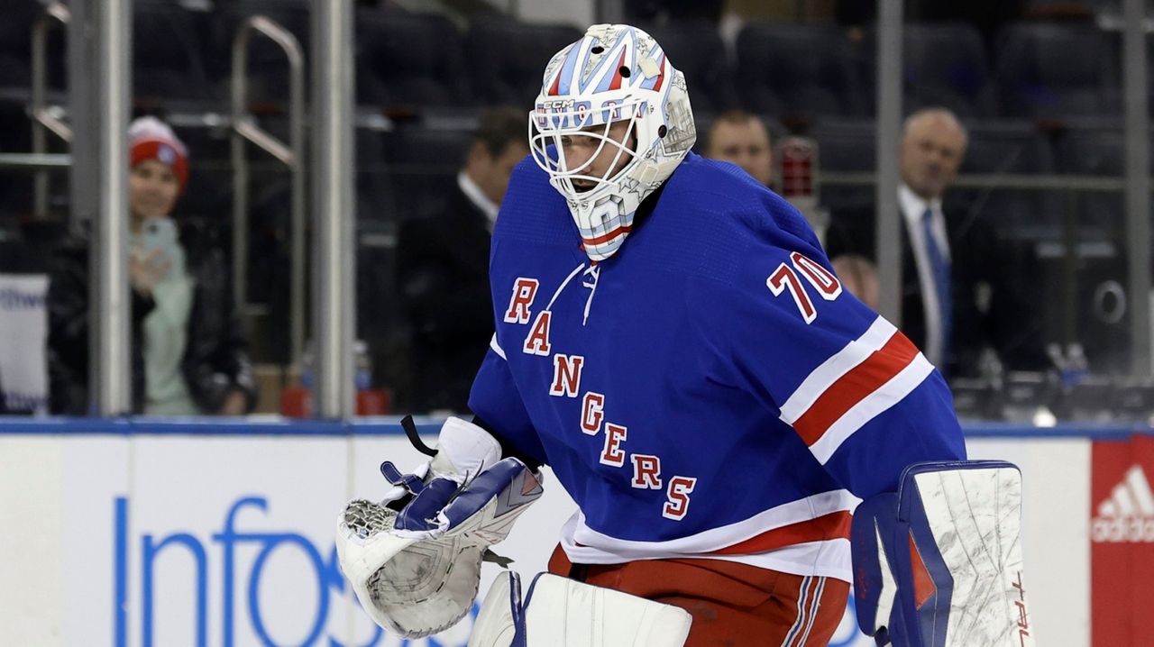 Rangers' Louis Domingue gets the start in net vs. Wild - Newsday