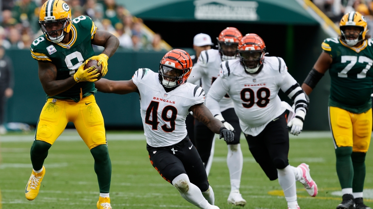 Bengals are going all-in on rookies as Barrett Carter takes over at ...