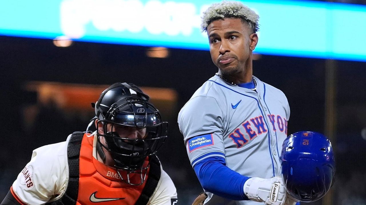 Mets bats remain muffled in loss to Giants - Newsday