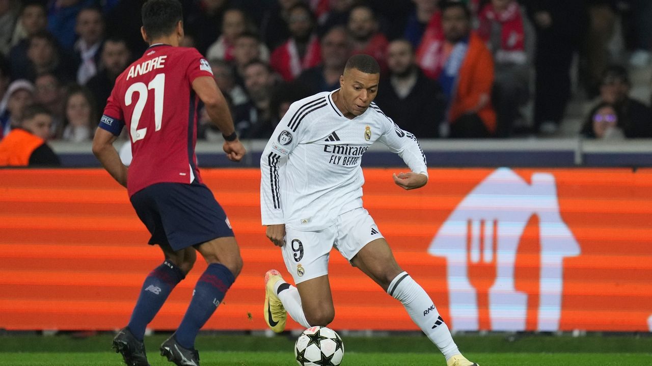 Mbappé comes off the bench for Real Madrid in return from hamstring ...