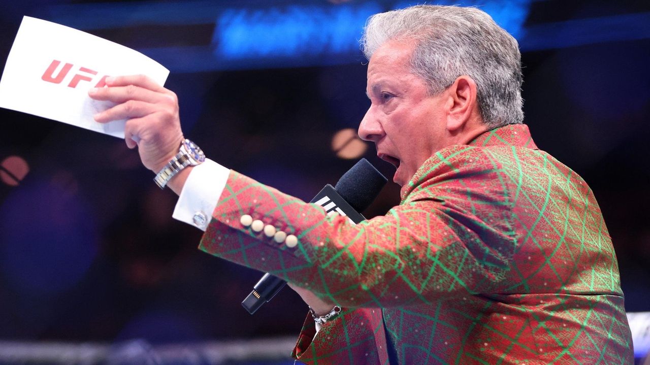 The many suits of UFC Octagon announcer Bruce Buffer - Newsday
