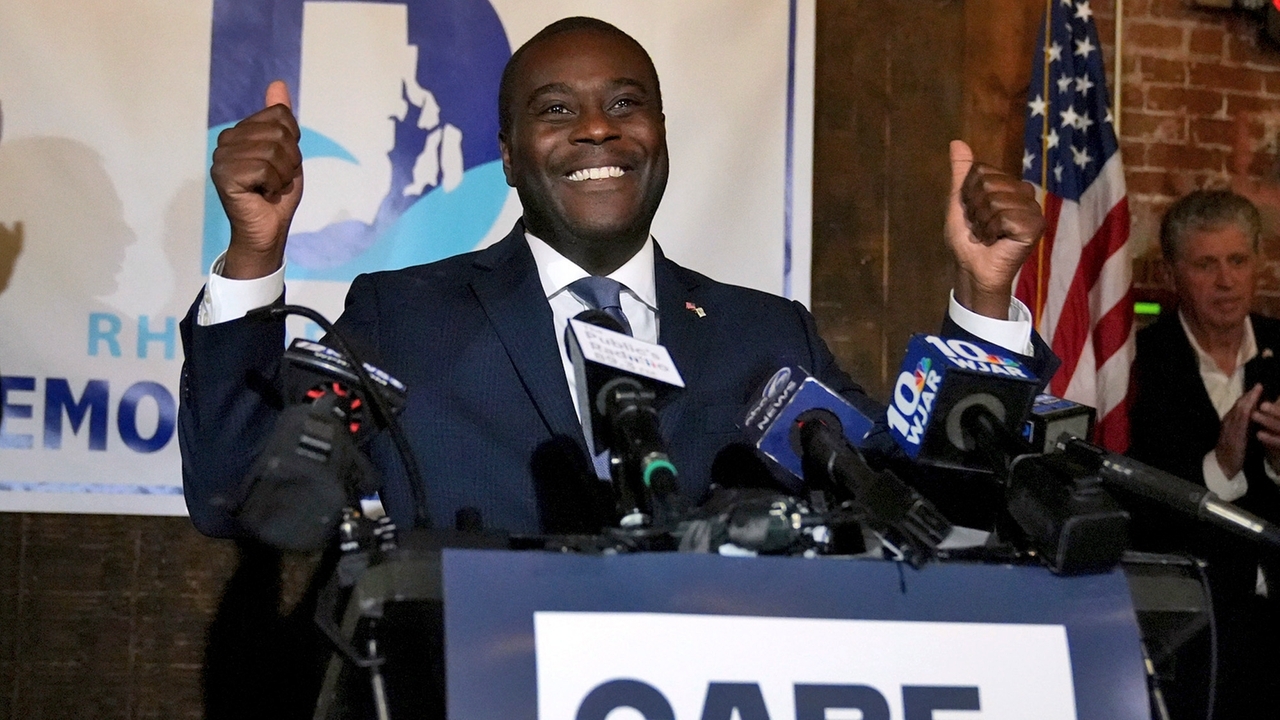Democrat Gabe Amo becomes Rhode Island's first Black candidate elected ...