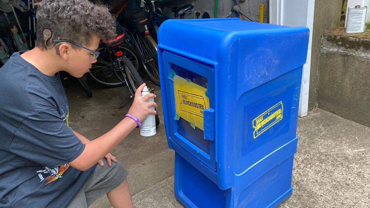 The broken-down blue box with a silver lining - Newsday