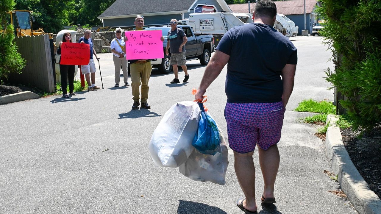 Bellport residents say their block is neighborhood 'dump' for pilot ...