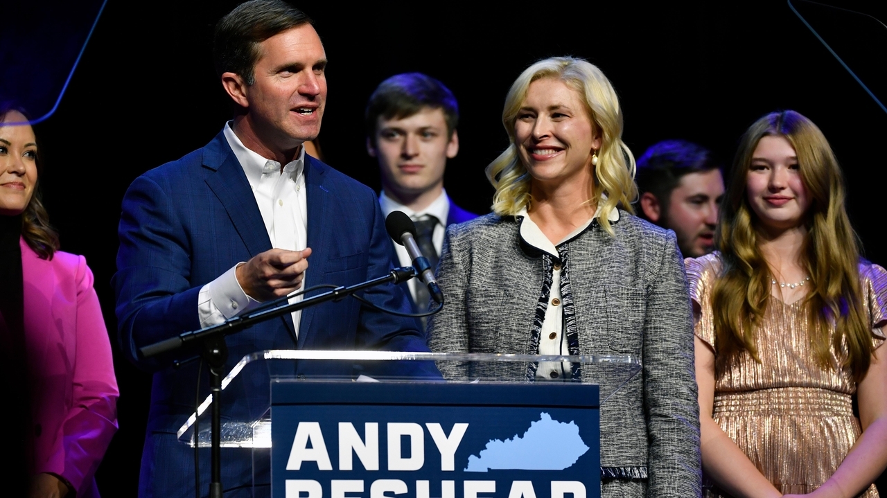 Democratic Gov. Andy Beshear reelected to second term in Kentucky ...