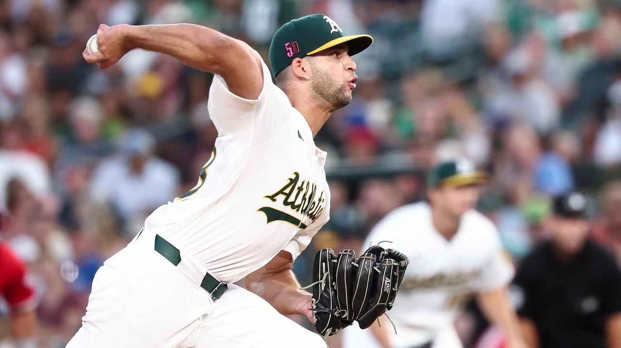 Morales, Rooker lead Athletics to 7-2 win over Angels - Newsday