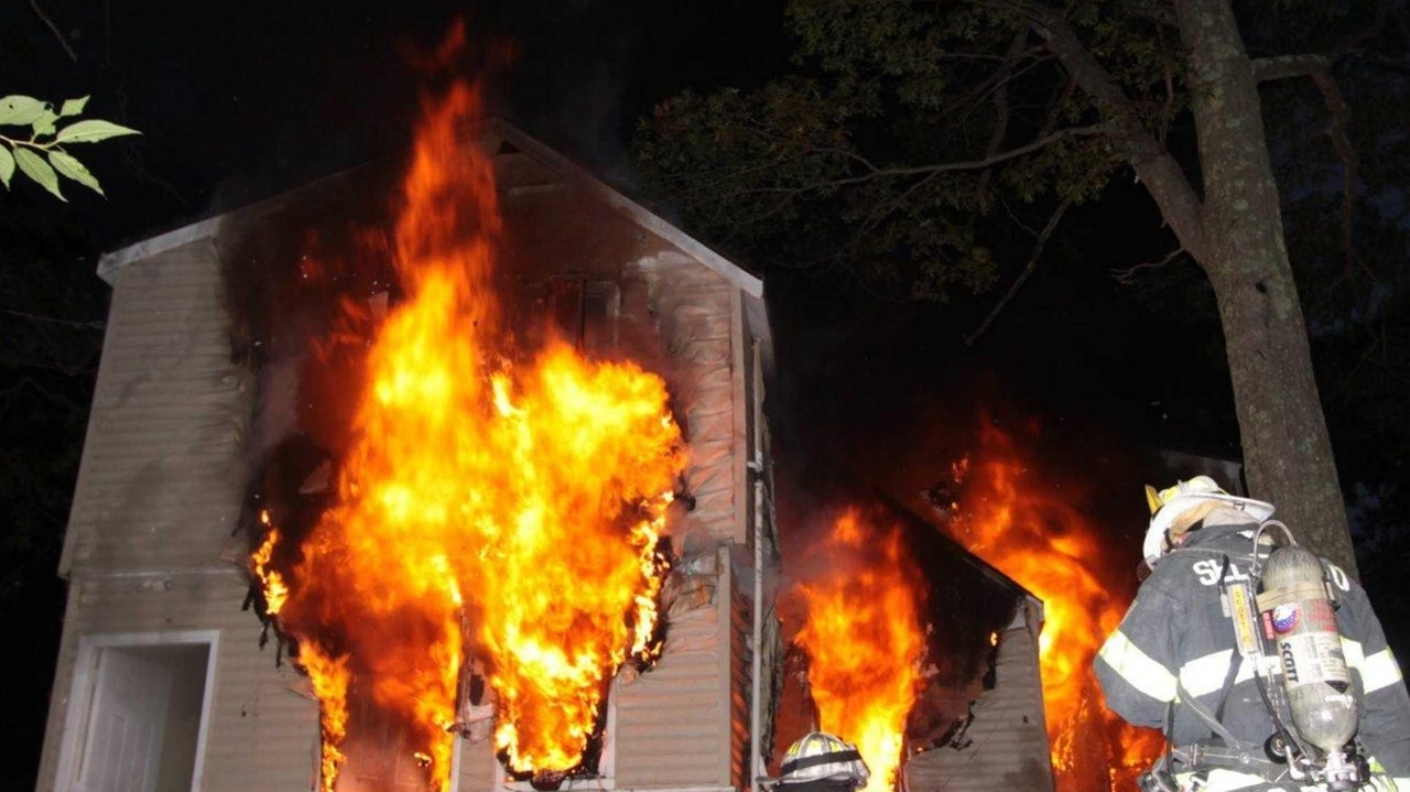Fire engulfs Gordon Heights home - Newsday