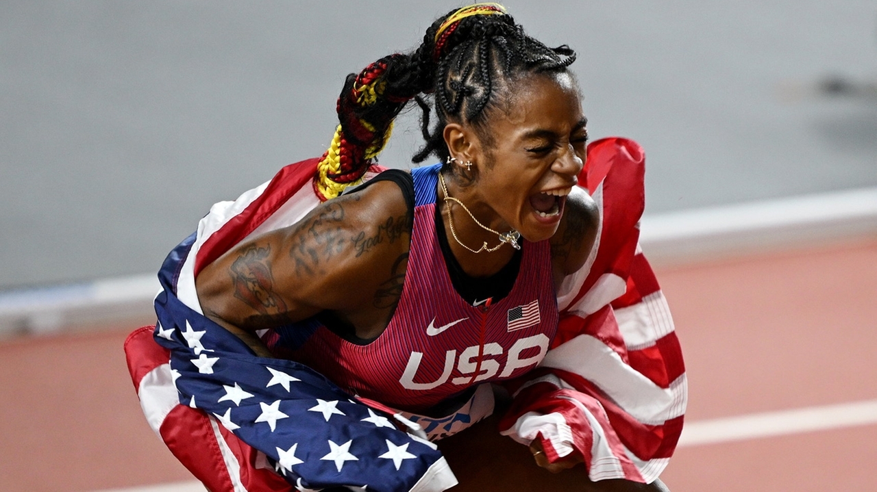 USA's Sha'Carri Richardson wins 100-meter world championship from Lane ...